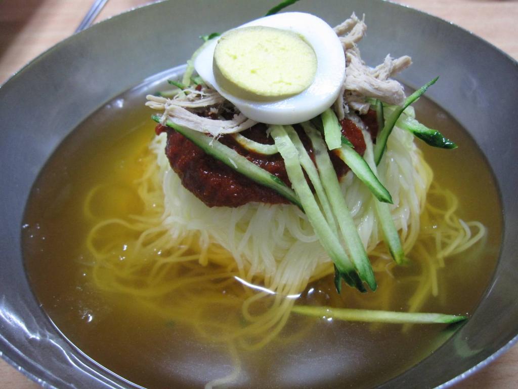 Gaegeum Milmyeon 개금밀면, Korea Restaurant and Cafe